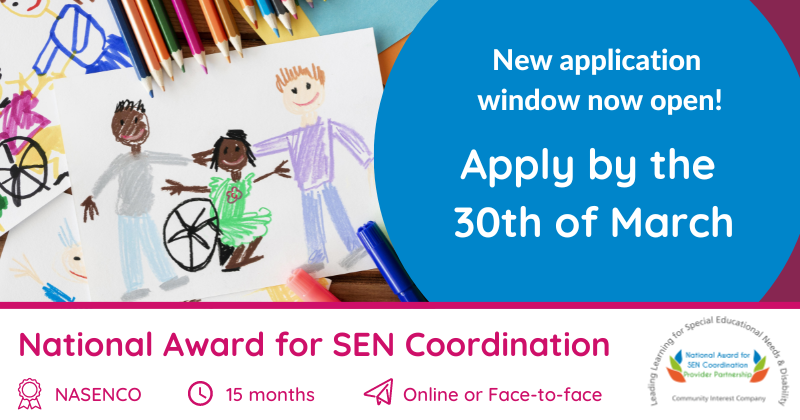 National Award for SEN Coordination | Best Practice Network