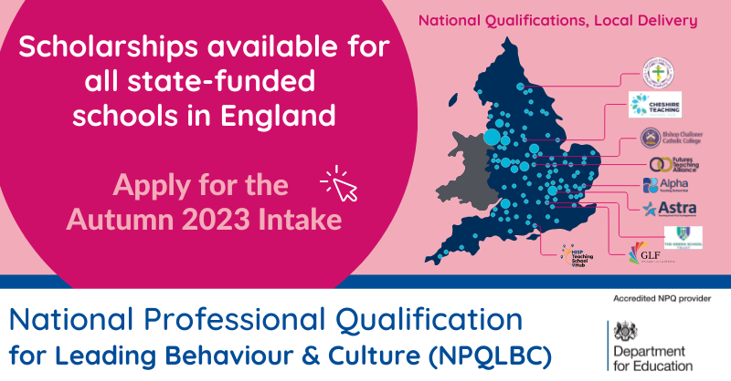 NPQ for Leading Behaviour and Culture (NPQLBC) | Best Practice Network