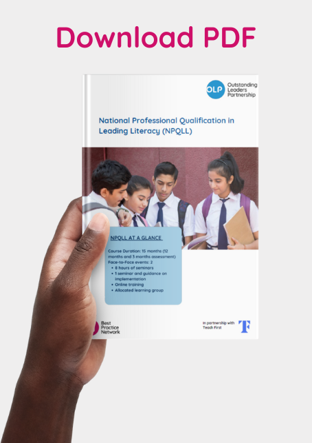 National Professional Qualification for Leading Literacy (NPQLL) | Best ...