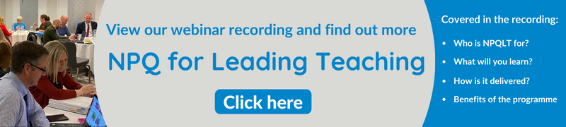 National Professional Qualification for Leading Teaching (NPQLT) | Best ...